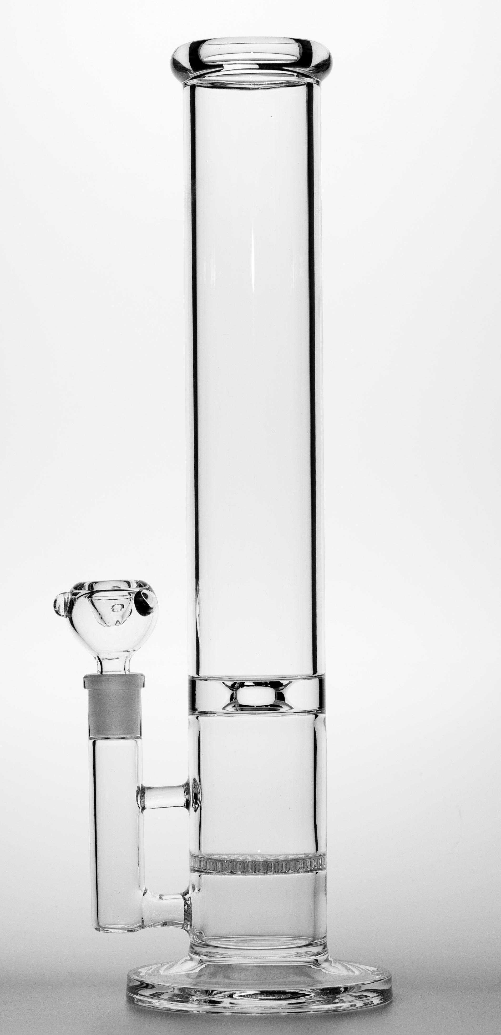 Glass Head Honeycomb Straight Tube | 14 inch – A Bong Shop